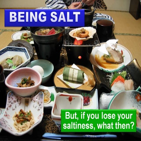 0514 matthew 513 the salt of the earth power point church sermon | PDF