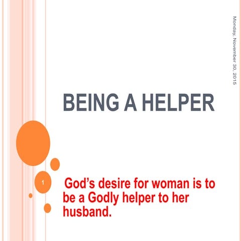 Being a Helper | PPT