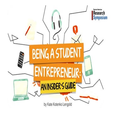 Being a student entrepreneur | PDF