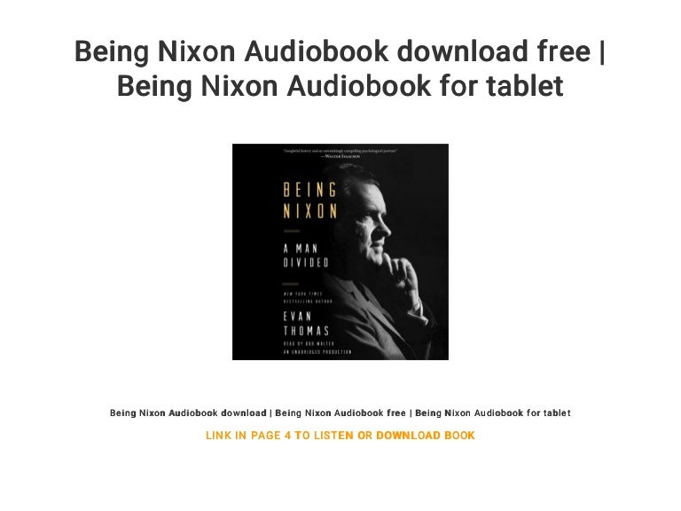 Being nixon by evan thomas - makejes