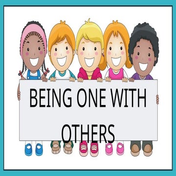 Being One With Others sharing is caring.pptx