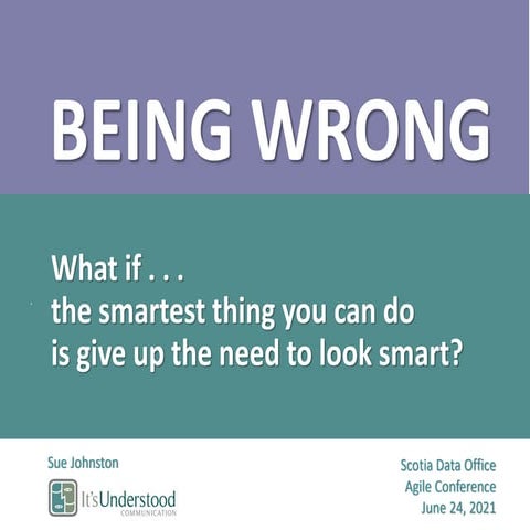 Being Wrong | PDF