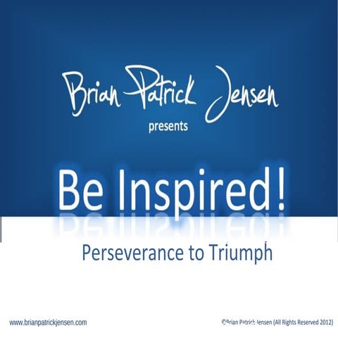 How to Persevere | PPT