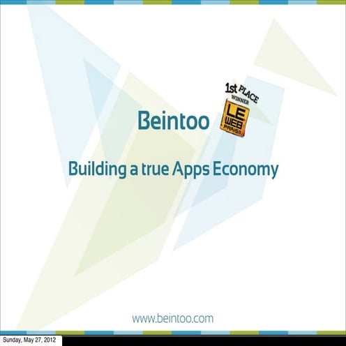 Beintoo | PDF | Mobile Games | Video Gaming