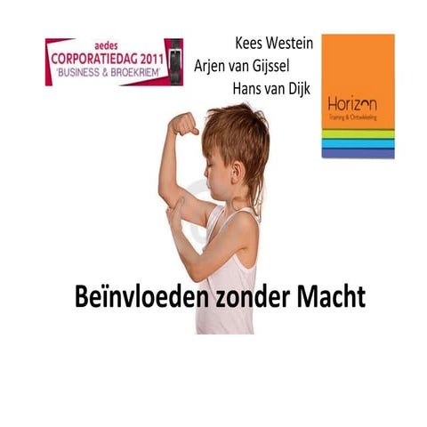 Beinvloeden zonder macht | PPT