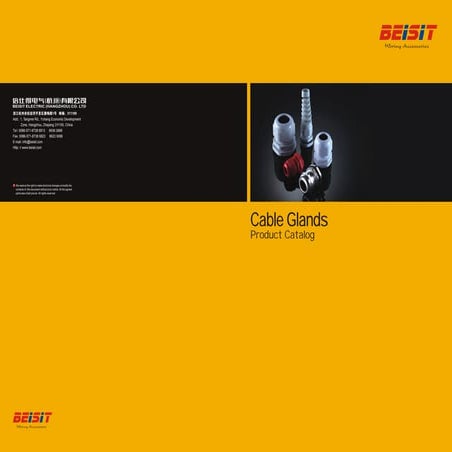 Beisit electric - cable gland | PDF
