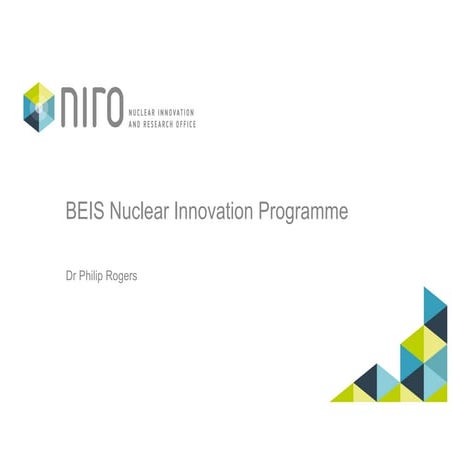 BEIS Nuclear Innovation Programme - Dr Philip Rogers, NIRO | PDF