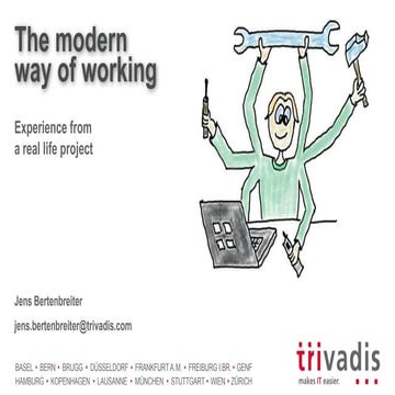 TechEvent The modern way of working | PPT