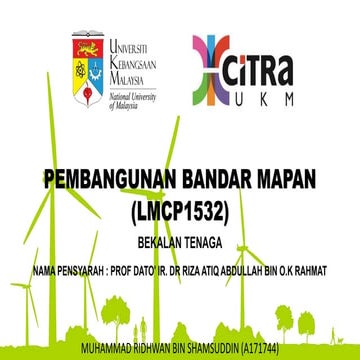 Tugasan 8 : BEKALAN TENAGA | PPTX