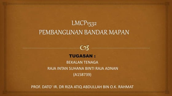 Bekalan tenaga | PPTX