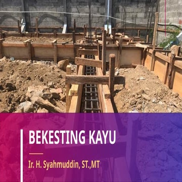 untuk membuat BEKESTING KAYU bahan ajar.pptx