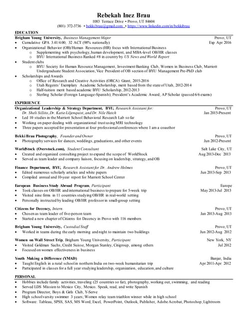 Running Resume 2015 | DOCX | Business Administration | Business