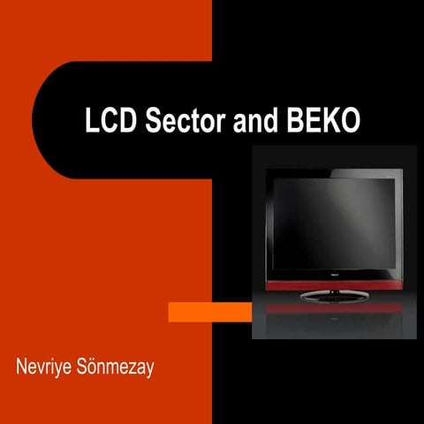 Beko L C D Sunum | PPT