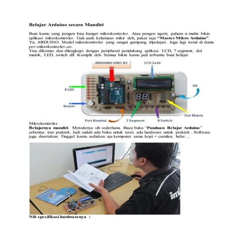 Belajar arduino secara mandiri | PDF