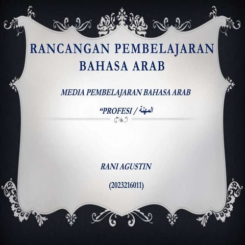 Belajar bahasa arab | PPTX