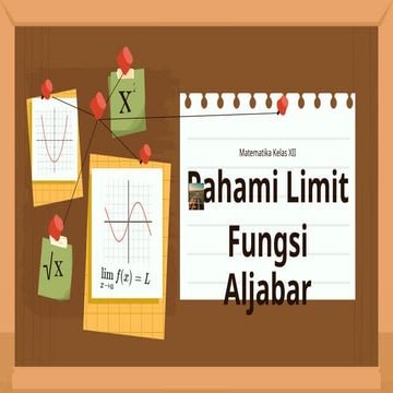Memahami Konsep Limit Fungsi Aljabar dalam Matematika Kelas XII | PPTX