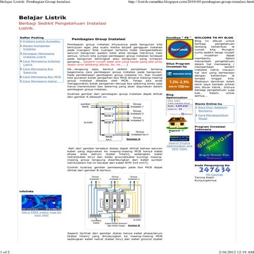 Simbol simbol gambar listrik | PDF