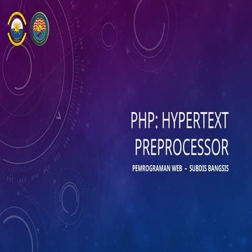 Web Belajar Php Fundamental From Scratch Pptx