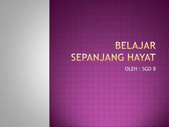 Bab 4 pengurusan maklumat dan pembelajaran sepanjang hayat | PPT