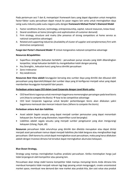 Analisis SWOT-SPACE matrix untuk PT Amerta Indah Otsuka | PPTX