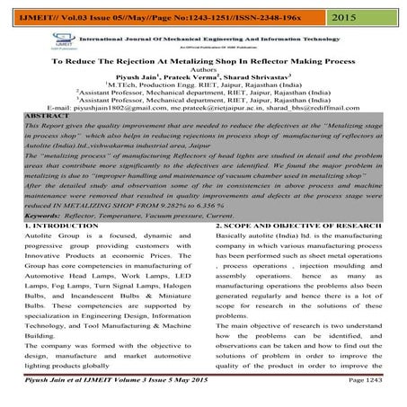 Internal rejection | PPT