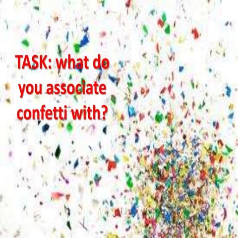 Belfast confetti | PPTX