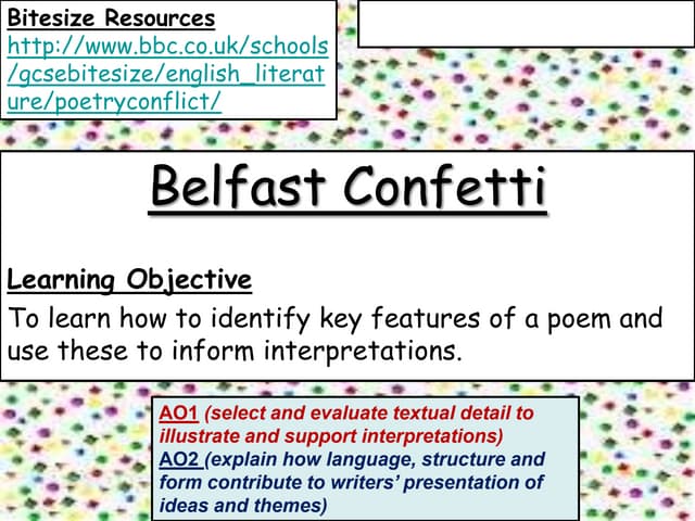 John Agard - Flag: GCSE AQA Conflict Cluster Poem Analysis | PDF