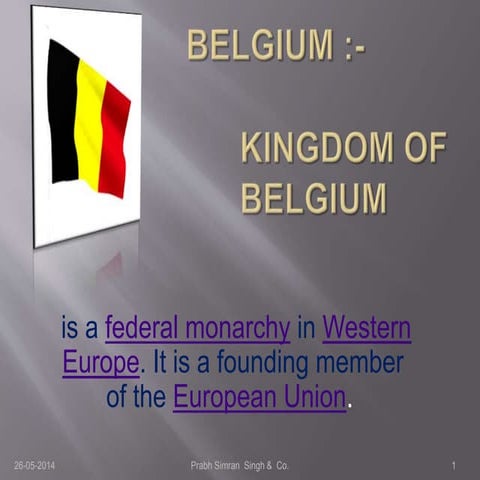 Belgium | PPTX