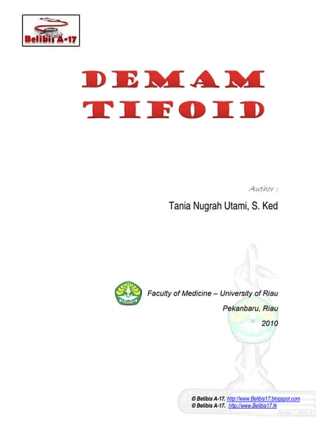 Askep Demam Thypoid | DOCX