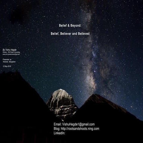 Belief and Beyond | PPT