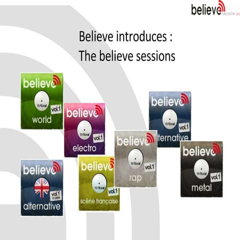 How to create a compilation with Believe Backstage | PPT