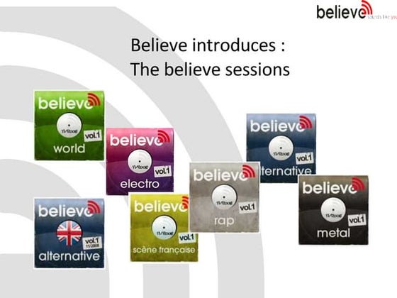 How to create a compilation with Believe Backstage | PPT