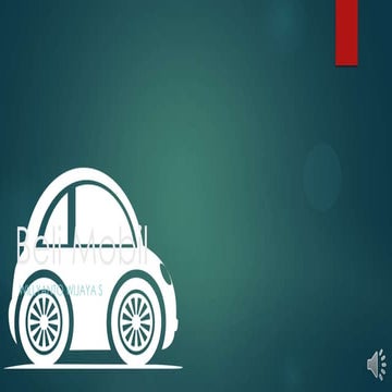 Beli mobil | PPTX
