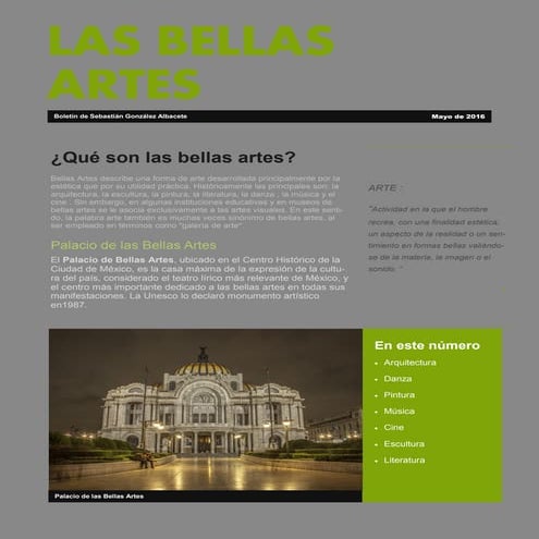 Bellas artes | DOCX