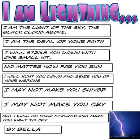 Callum's hurricane poem