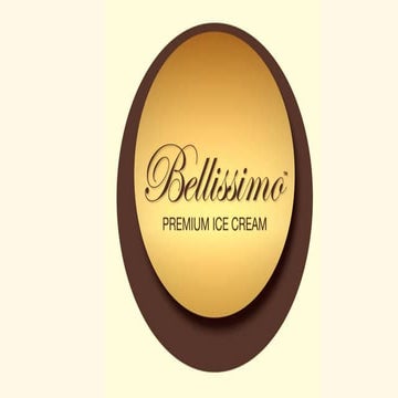 Bellissimo - A Premium Ice Cream | PDF