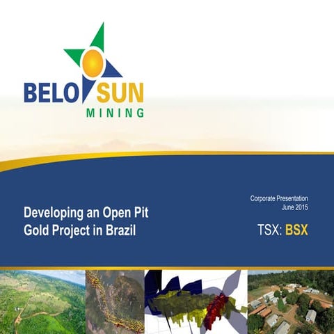 Belo Sun Corporate Presentation Oct 2014 | PDF