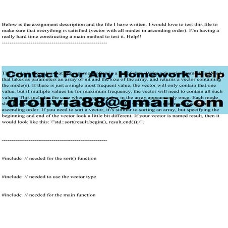 Below is the assignment description and the file I have written..pdf