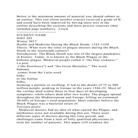 1010 The Black Death | PPTX