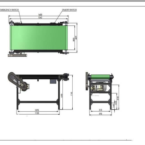 Belt conveyor in aluminium profile | PDF
