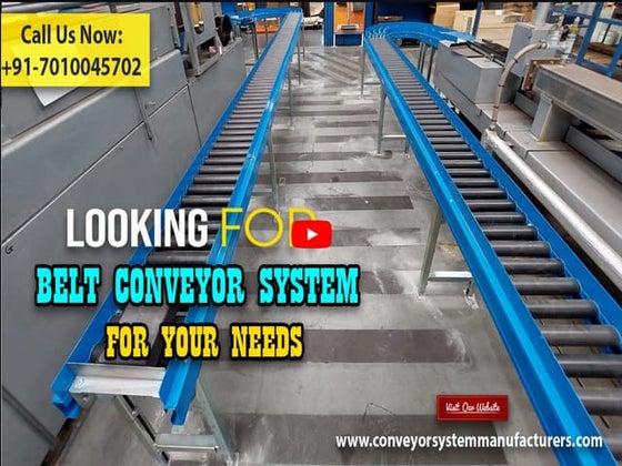 Stainless Steel Conveyor Manufacturers Chennai | PPT