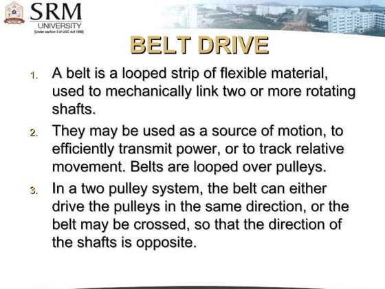 Working, Construction And Types of Band Brakes | PPT