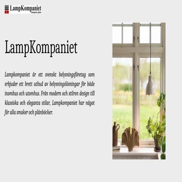 Belysning Restaurang - LampKompaniet.pdf