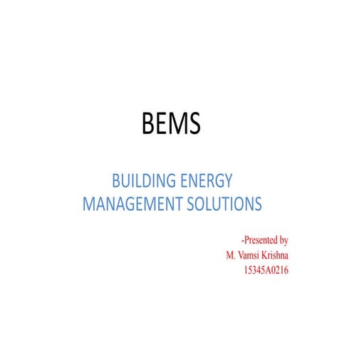 BEMS | PPTX