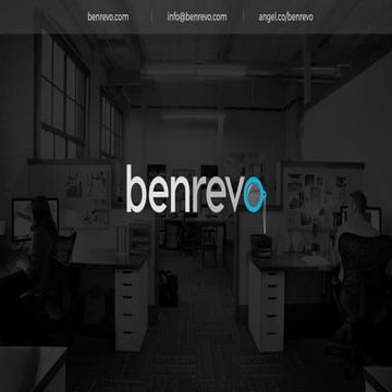 Ben Revo Pitch Deck | PPT