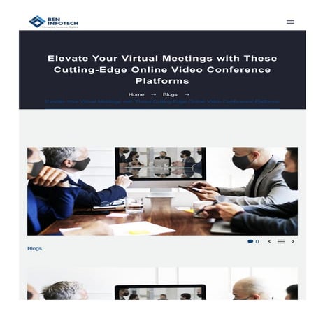 Virtual Meeting: Navigating the Future of Collaboration | PPTX