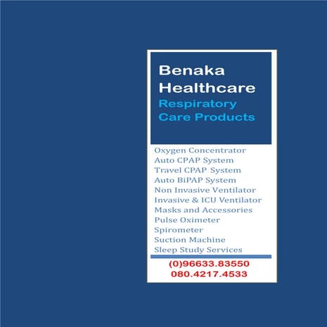 Benaka respiratory products | PDF