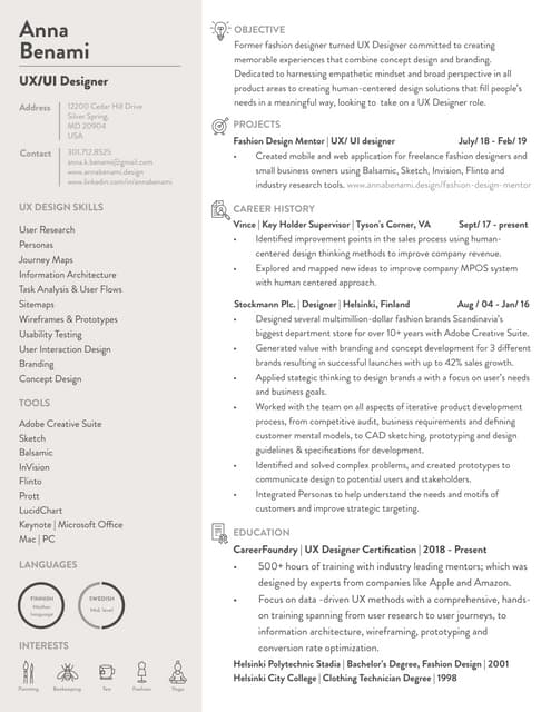 Annabelle resume 2021 v3 | PDF