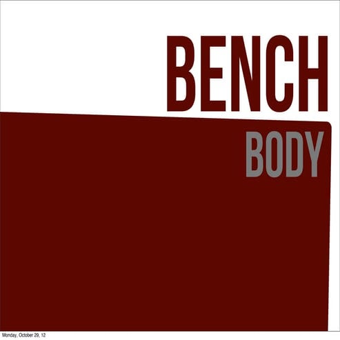 Bench market share | DOC