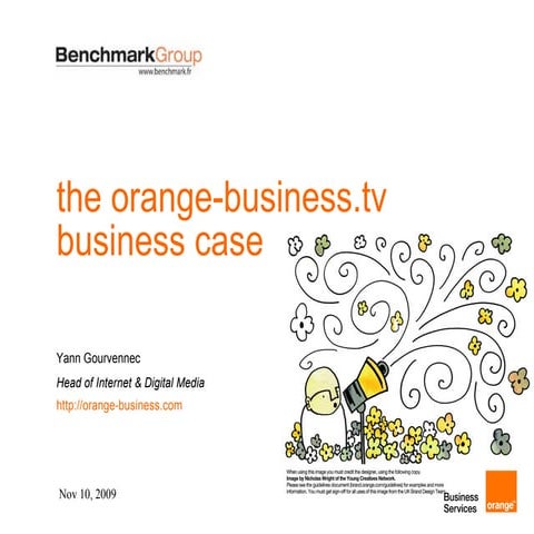 [En] the Orange Business Services WebTV business case | PPT